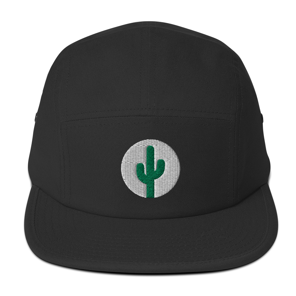 Cactus Five Panel Cap - Green on White – Cactus Goods
